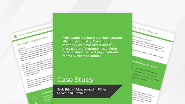 Customer Experiences | ABC Legal Case Studies