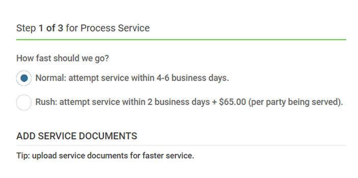 Service of Process | ABC Legal