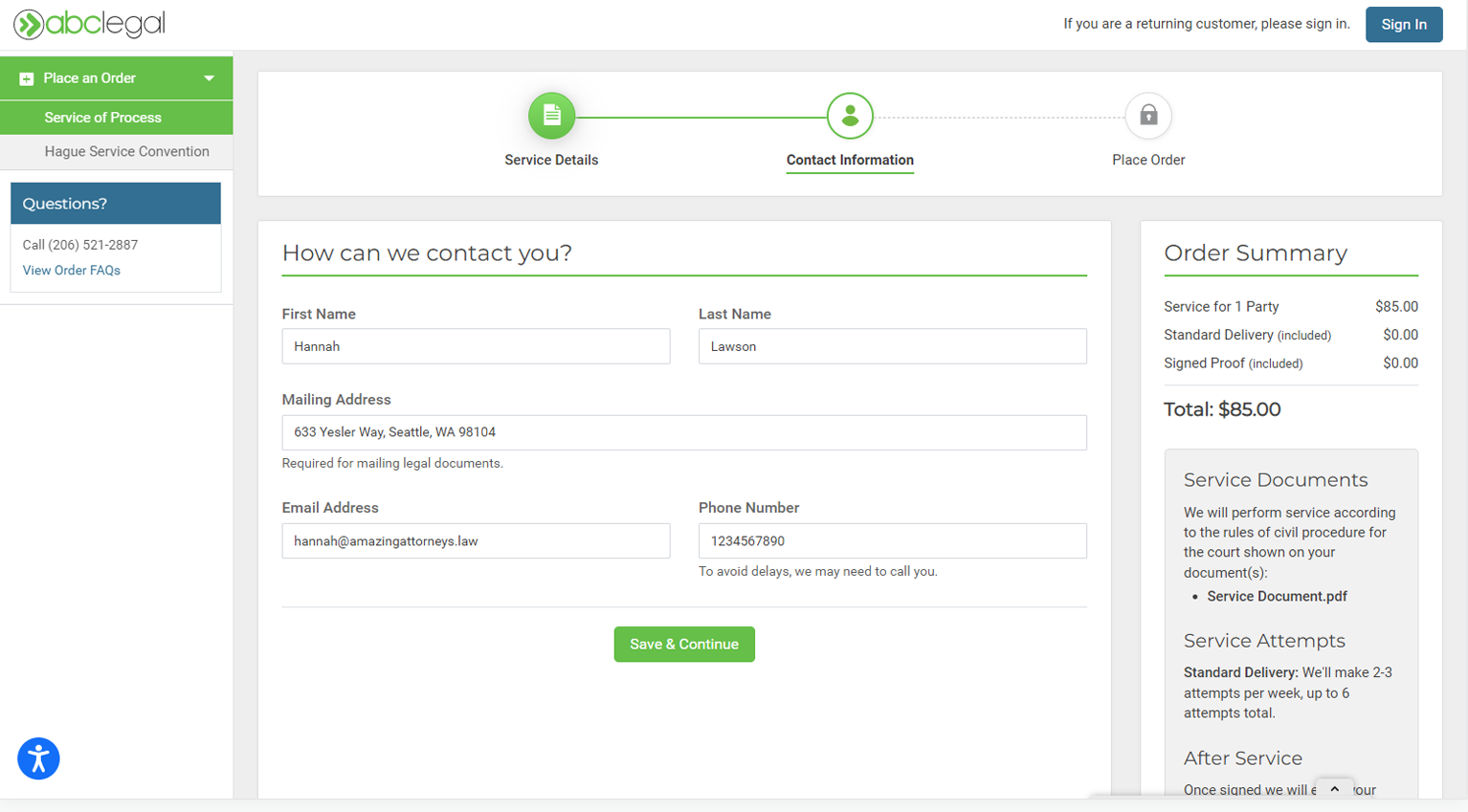 Individuals | Getting Started
