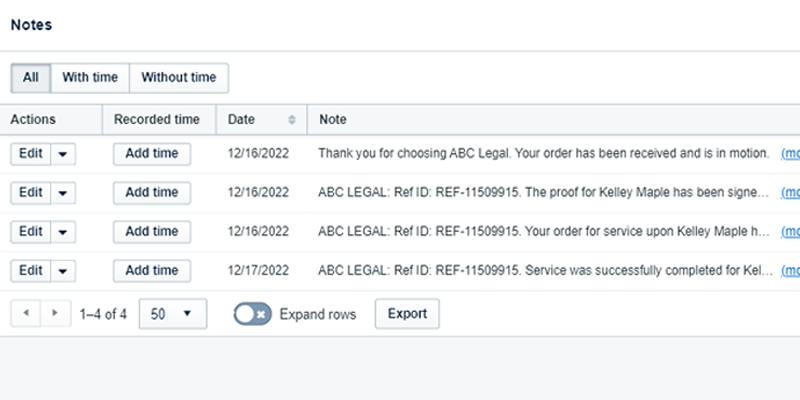 Integrations | Clio + ABC Legal