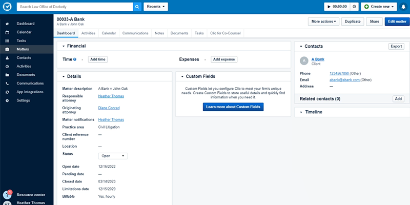 Integrations | Clio + ABC Legal