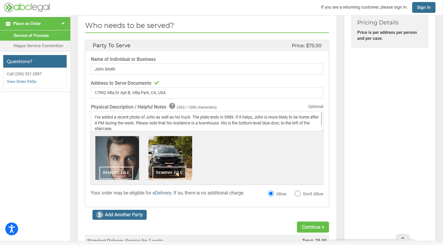 Individuals | Getting Started
