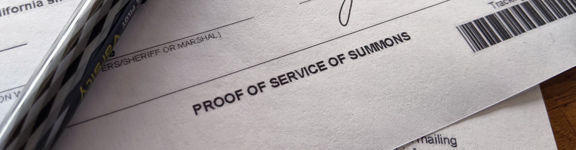 Proof of Service | ABC Legal Services